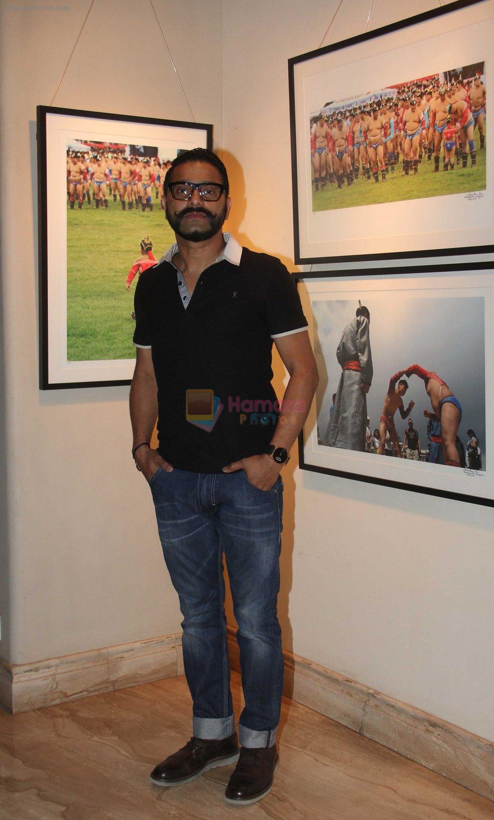 Sunil Padwal at Mongolia day by Shantanu Das in Worli, Mumbai on 26th Nov 2014 / 2014 Party ...